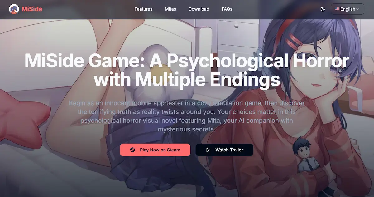 MiSide - Jeu d'Horreur Psychologique | Multiples Fins de MiSide